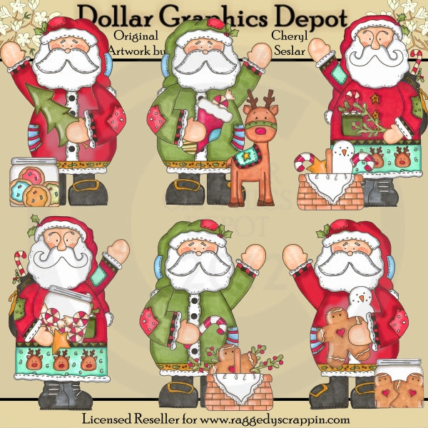 Christmas Nick - Clip Art – Digital Craft Supplies