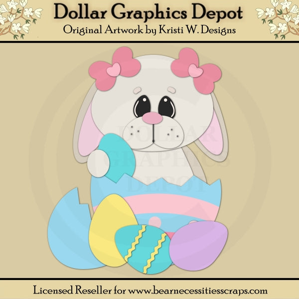 Easter Bunny 2 - Cutting Files / Paper Piecing - *DCS Exclusive ...