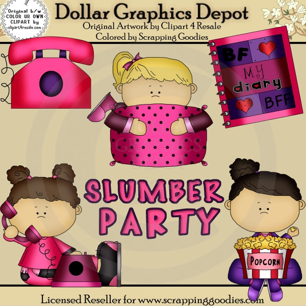 Slumber Party – Digital Craft Supplies