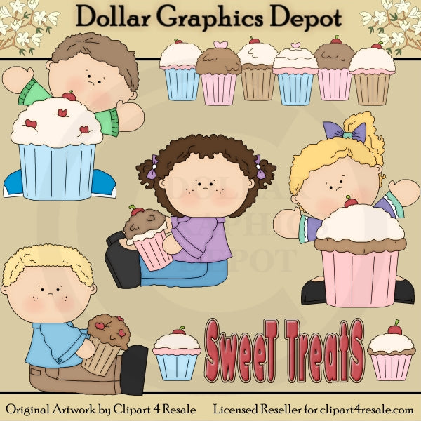 Sweet Treats - Clip Art – Digital Craft Supplies