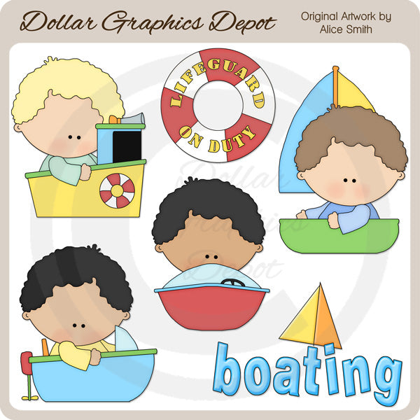 Boating - Clip Art – Digital Craft Supplies