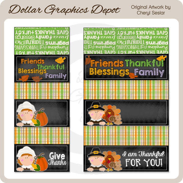 Bountiful Blessings Bag Toppers – Digital Craft Supplies