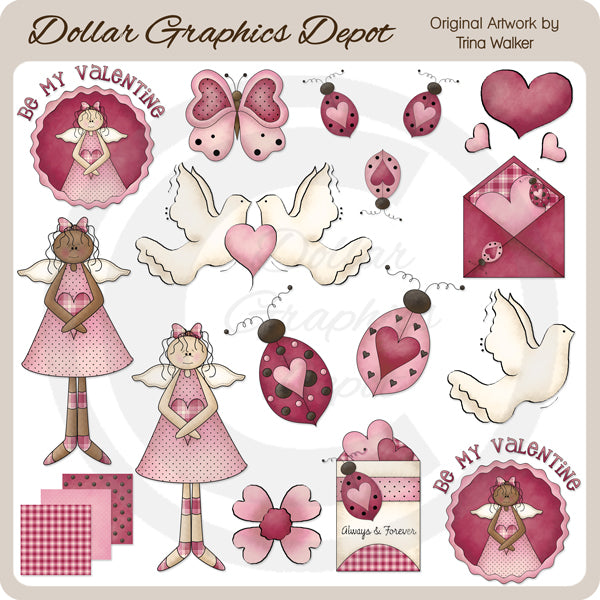 Cute As A Bug - Clip Art – Digital Craft Supplies