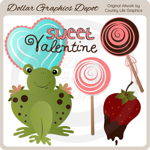 Sweet Valentine - Clip Art – Digital Craft Supplies
