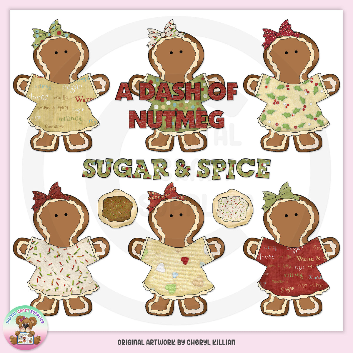 A Dash Of Nutmeg - Clip Art - DCS Exclusive – Digital Craft Supplies