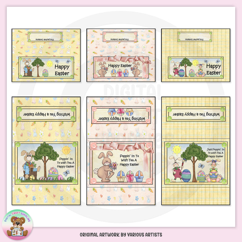 Easter Popcorn Wrappers - Printables - DCS Exclusive – Digital Craft ...