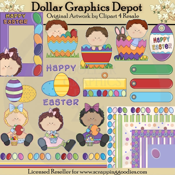 Easter Time - Scrap Kit – Digital Craft Supplies