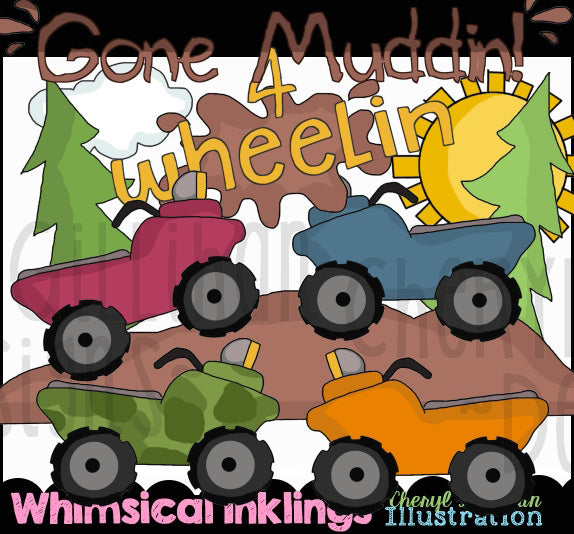 Gone Muddin'...Graphic Collection – Digital Craft Supplies