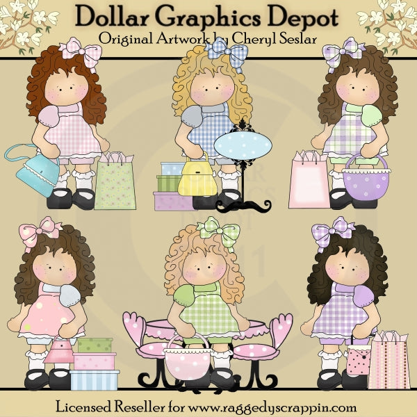Gertie and Friends - Go Shopping – Digital Craft Supplies