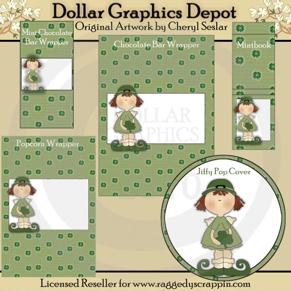 Irish Angel - Wrapper Set – Digital Craft Supplies