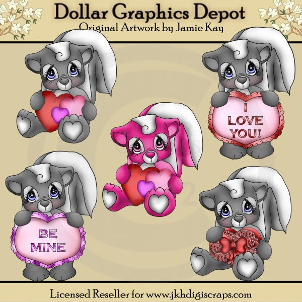 Lil' Bell - Valentines - Clip Art – Digital Craft Supplies