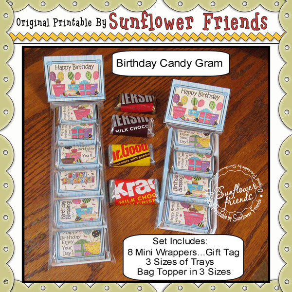 Happy Birthday_Candy Gram Mini Candy Bar Wrappers – Digital Craft Supplies