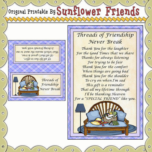 Threads of Friendship – Digital Craft Supplies