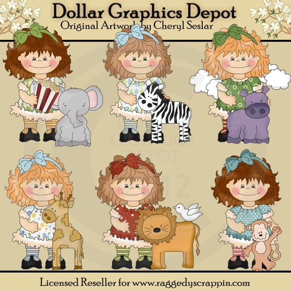 Smiley Riley Visits The Zoo – Digital Craft Supplies