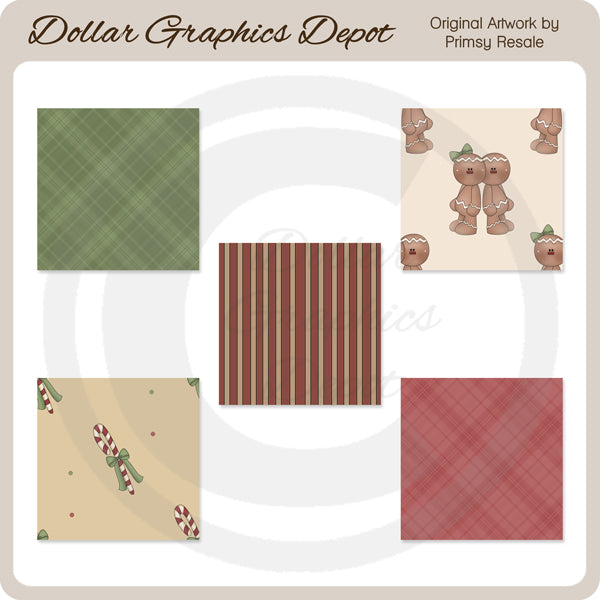Primsy Gingers - Backgrounds – Digital Craft Supplies