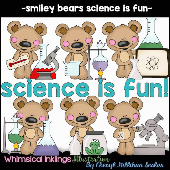 Smiley Bears...Science Is Fun – Digital Craft Supplies
